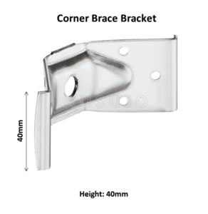 40mm Table Leg Corner Brace Bracket – AUSUJO
