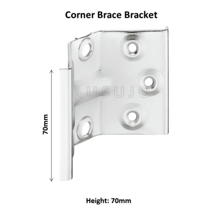 70mm Table Leg Corner Brace Bracket – AUSUJO
