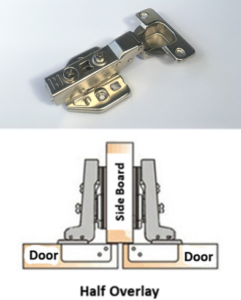 Soft Close 110º Full Half Overlay Inset Kitchen Cabinet Door Hinges ...