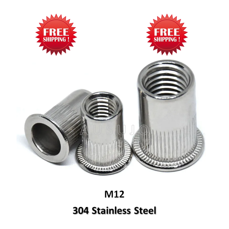 M12 304 Stainless Steel Rivet Nut – AUSUJO