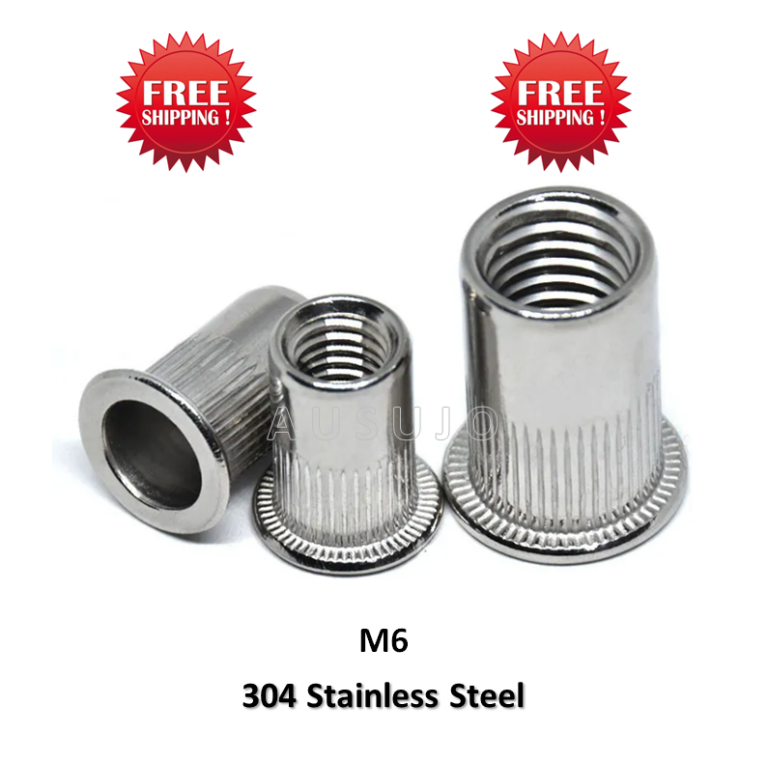 M6 304 Stainless Steel Rivet Nut – AUSUJO